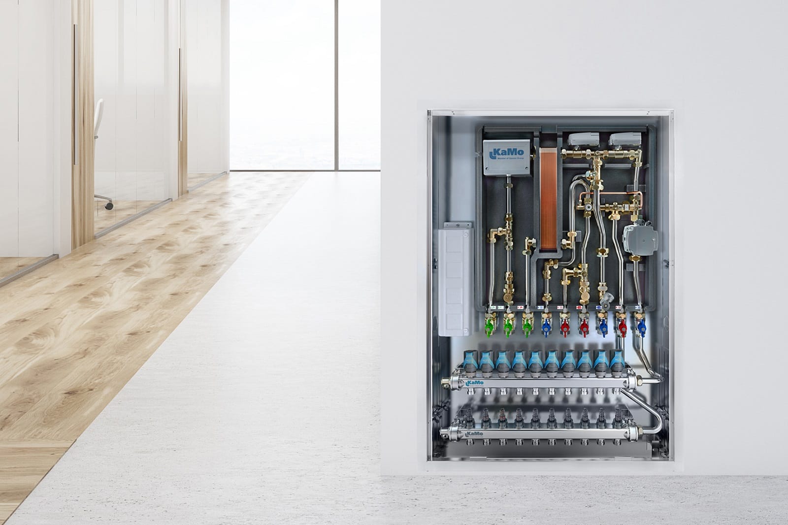 KaMo Combi Port E I Vollelektronische Wohnungsstation - BAU-Index